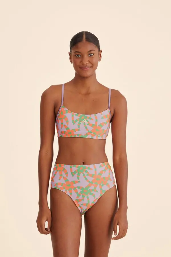 FARM RIO ADIDAS Adidas Farm Bikini Bottom - Purple