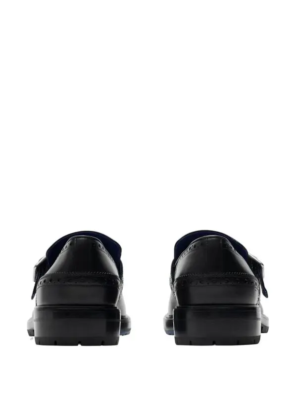 Burberry Soho Leather Loafers