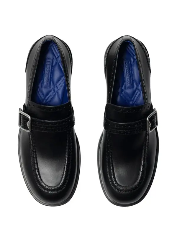 Burberry Soho Leather Loafers