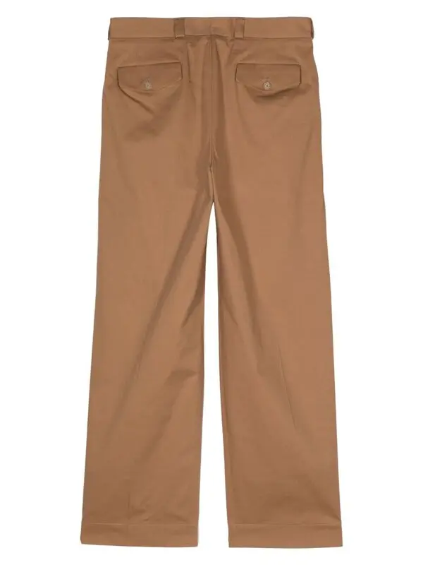 LANEUS Pleat-detailed Trousers