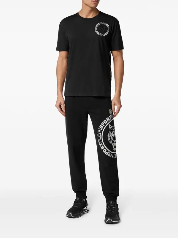 PLEIN SPORT Carbon Tiger Print T-shirt