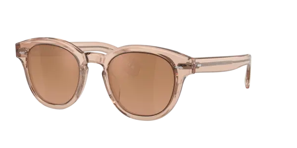 Oliver Spencer Cary Grant Sunglasses - Rose Quartz Gradient Mirror