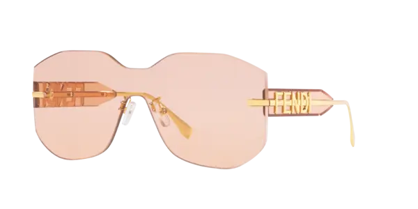 Fendi Rimless Sunglasses - Pink
