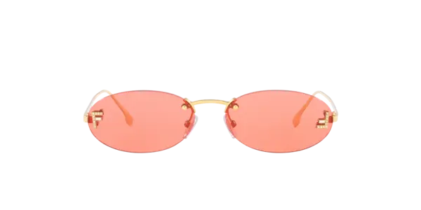 Fendi Fe4075us Sunglasses - Red