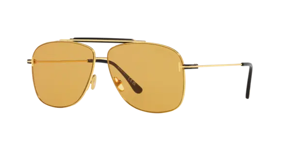 TOM FORD Jaden Aviator Sunglasses - Brown