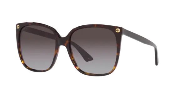 Gucci Gg0022s Sunglasses - Brown Gradient