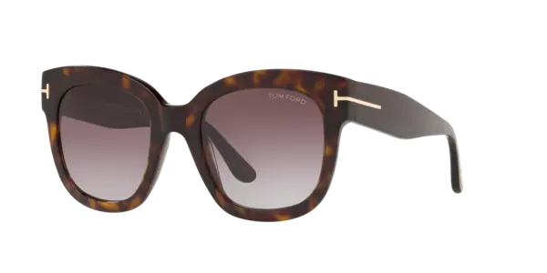 TOM FORD Tortoise Sunglasses - Burgundy Gradient