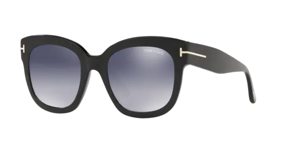 TOM FORD Tortoise Sunglasses - Grey Mirror