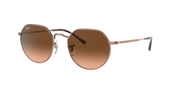 Ray-ban Jack Sunglasses - Pink,brown