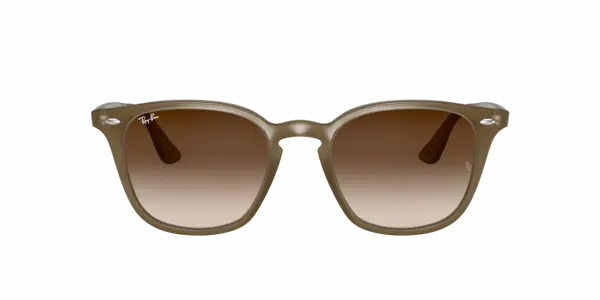 Ray-ban Black Full Rim Sunglasses - Brown Gradient