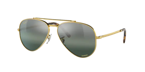 Ray-ban Aviator Sunglasses - Silver,blue