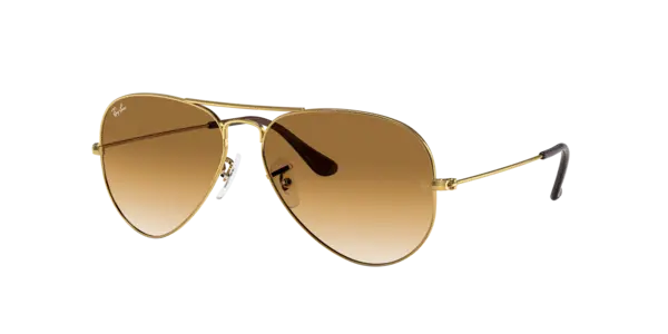 Ray-ban Aviator Gradient Sunglasses - Light Brown