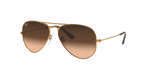 Ray-ban Aviator Gradient Sunglasses - Pink,brown