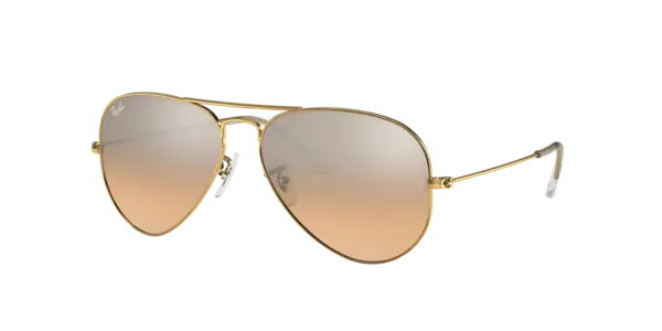 Ray-ban Aviator Gradient Sunglasses - Silver,pink
