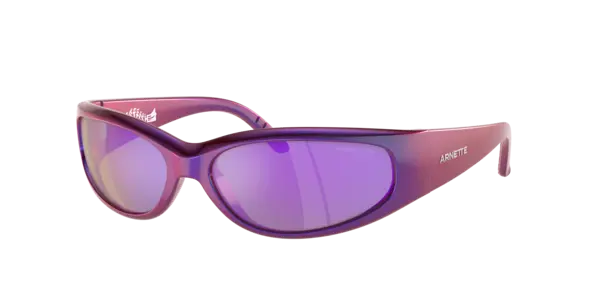 ARNETTE Catfish Sunglasses - Grey Mirror Violet
