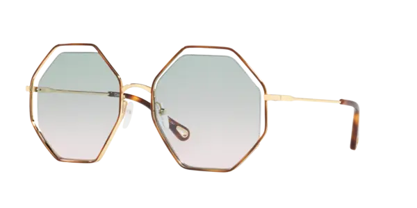 Chloé Ch0046s Sunglasses - Green Grad