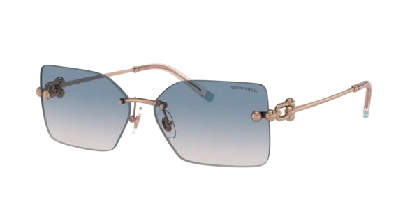 Tiffany & Co. Sunglasses - Light Brown Gradient Blue