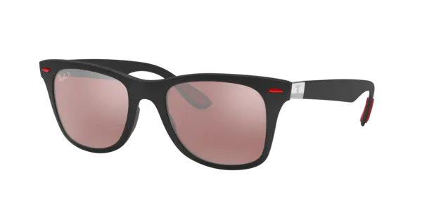 Ray-ban Scuderia Ferrari Collection Sunglasses - Purple Mirror Silver