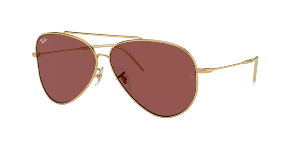 Ray-ban Aviator Reverse Sunglasses - Dark Violet