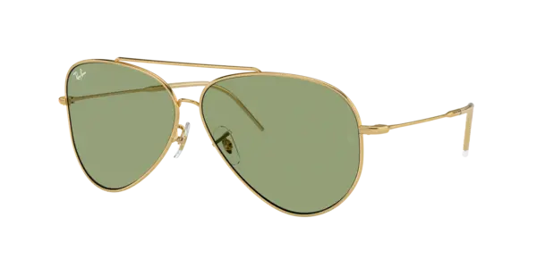 Ray-ban Aviator Reverse Sunglasses - Green
