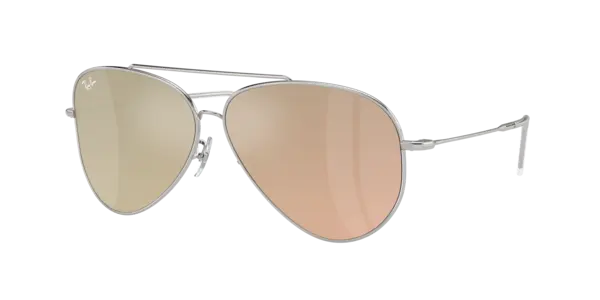 Ray-ban Aviator Reverse Sunglasses - Purple Brown Pale Gold