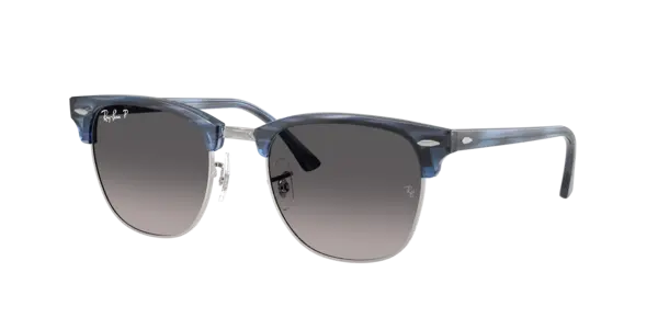 Ray-ban Clubmaster Sunglasses - Grey Gradient Polarized