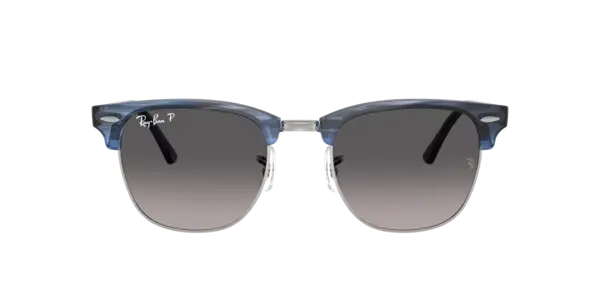 Ray-ban Clubmaster Sunglasses - Grey Gradient Polarized