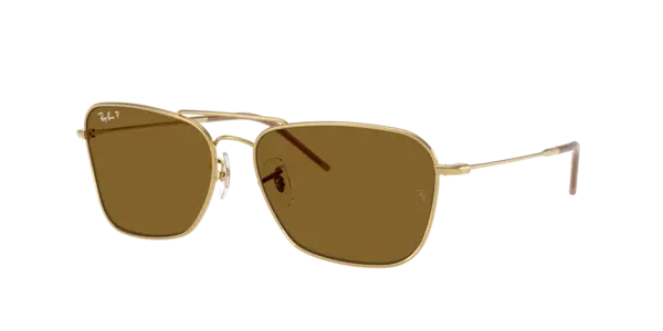 Ray-ban Caravan Reverse Sunglasses - Polar Dark Brown