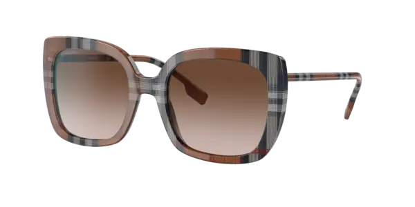 Burberry Be4323 Caroll Sunglasses - Gradient Brown