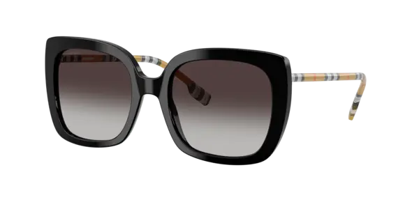Burberry Be4323 Caroll Sunglasses - Grey Gradient