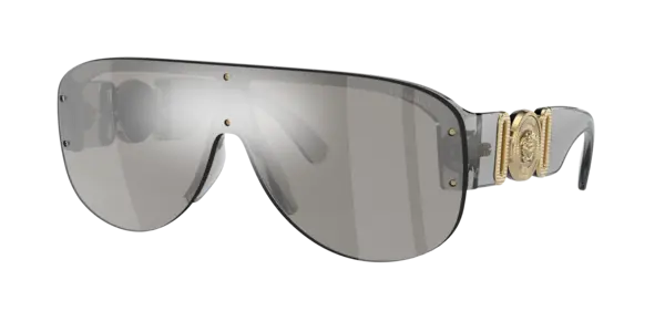 Versace Sunglasses - Light Grey Mirror Silver