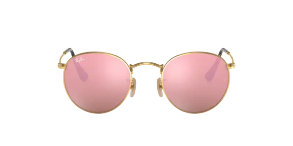 Ray-ban Round Flat Lens Sunglasses - Blue Gradient