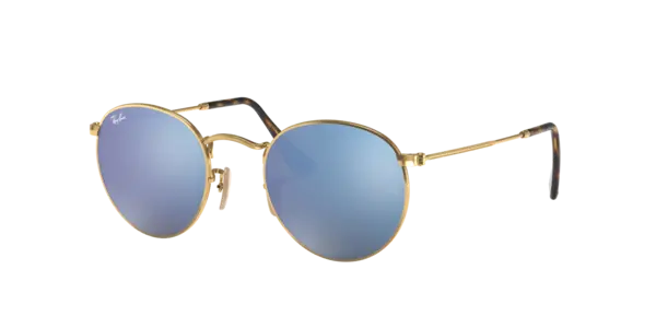 Ray-ban Round Metal Sunglasses - Blue Gradient