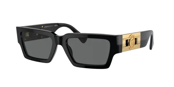 Versace Square Frame Sunglasses - Dark Grey