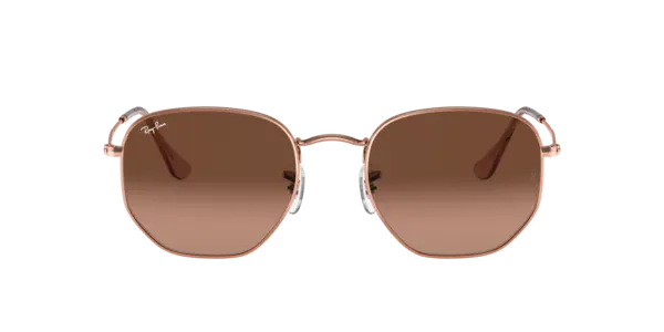 Ray-ban Hexagonal Sunglasses - Brown Gradient