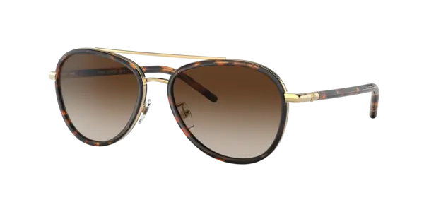 Tory Burch Aviator Sunglasses - Brown Gradient