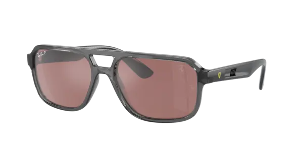 Ray-ban Scuderia Ferrari Collection Sunglasses - Purple,silver