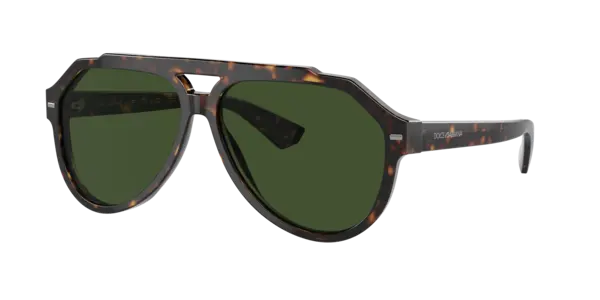 Dolce & Gabbana Aviator Sunglasses - Dark Green