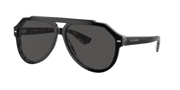 Dolce & Gabbana Aviator Sunglasses - Dark Grey