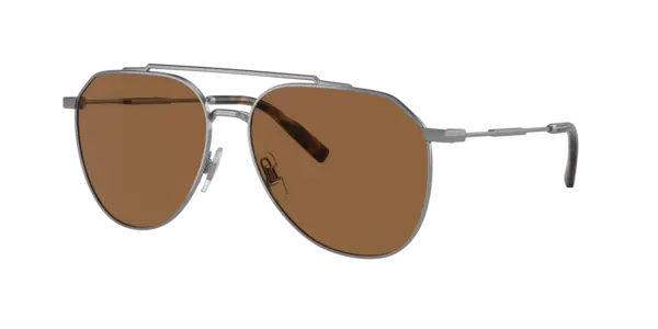 Dolce & Gabbana Aviator Sunglasses - Brown