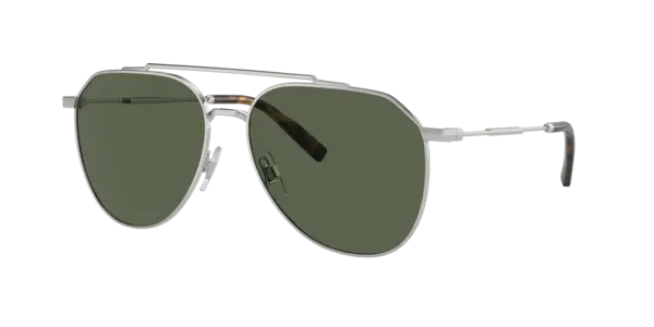 Dolce & Gabbana Aviator Sunglasses - Dark Green Polarized