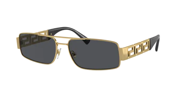 Versace Rectangle Sunglasses - Dark Grey