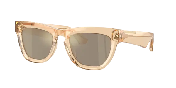Burberry Sunglasses - Light Brown Mirror Gold