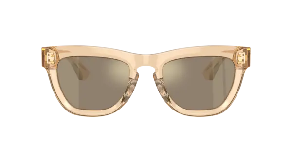 Burberry Sunglasses - Light Brown Mirror Gold