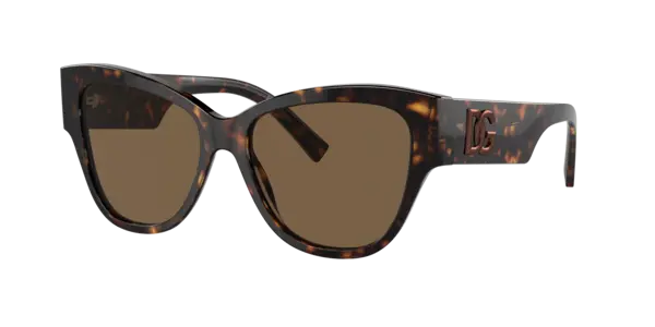 Dolce & Gabbana Dg4449 Sunglasses - Dark Brown
