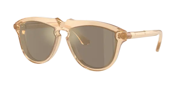 Burberry Sunglasses - Light Brown Mirror Gold