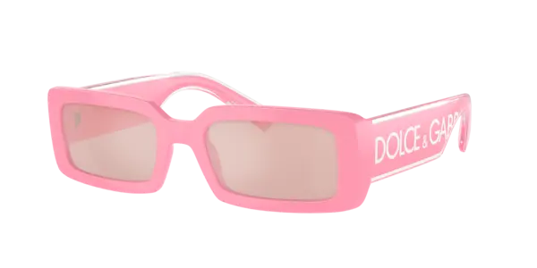 Dolce & Gabbana Sunglasses - Light Pink Mirror Silver