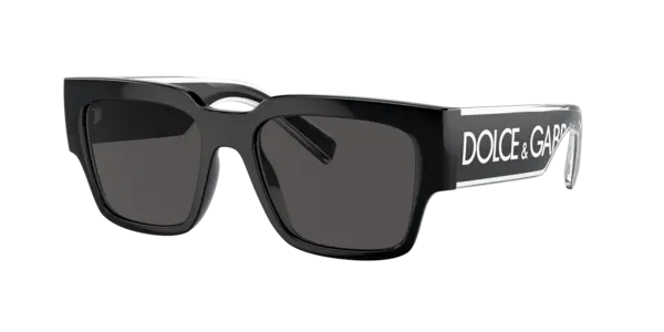 Dolce & Gabbana Square Frame Sunglasses - Dark Grey