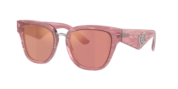 Dolce & Gabbana Sunglasses - Pink Dark Mirror Red
