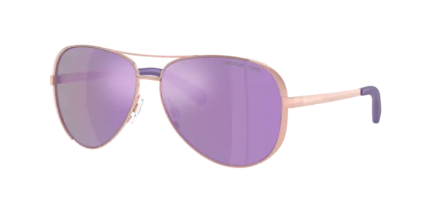 Michael Kors Chelsea Sunglasses - Purple Mirror